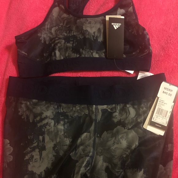 adidas | Pants & Jumpsuits | Adidas Two Piece Workout Set | Poshmark